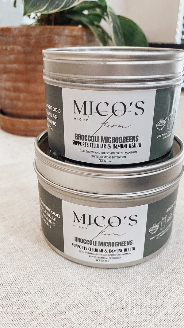 Freeze-Dried Broccoli Microgreens – Mico's Micro Farm